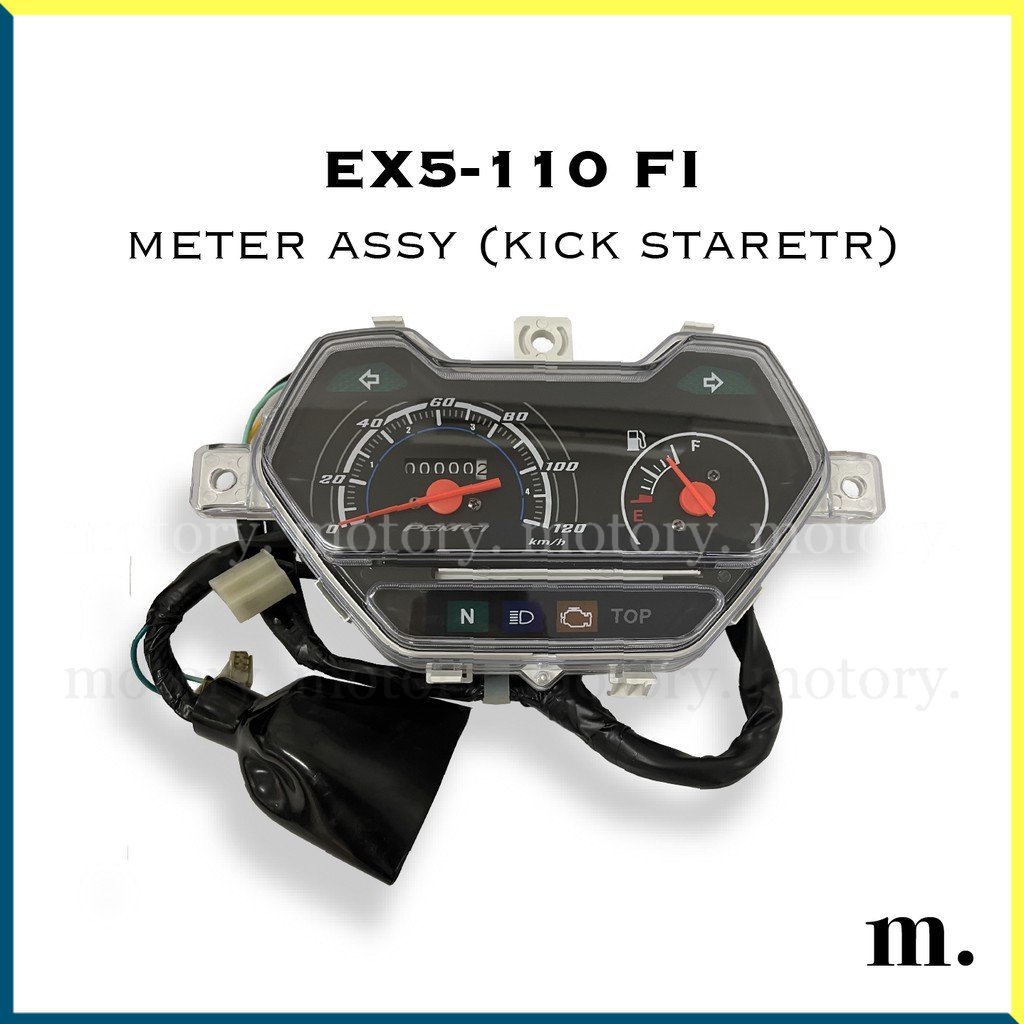 HONDA EX5 110-FI - METER ASSY (KICK) SPEEDOMETER EX5110FI EX5110-FI EX5 ...