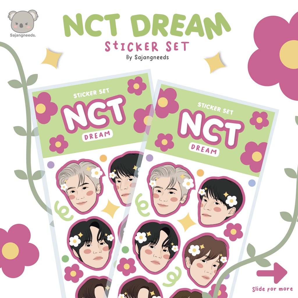 Nct DREAM STICKER SET | Shopee Malaysia