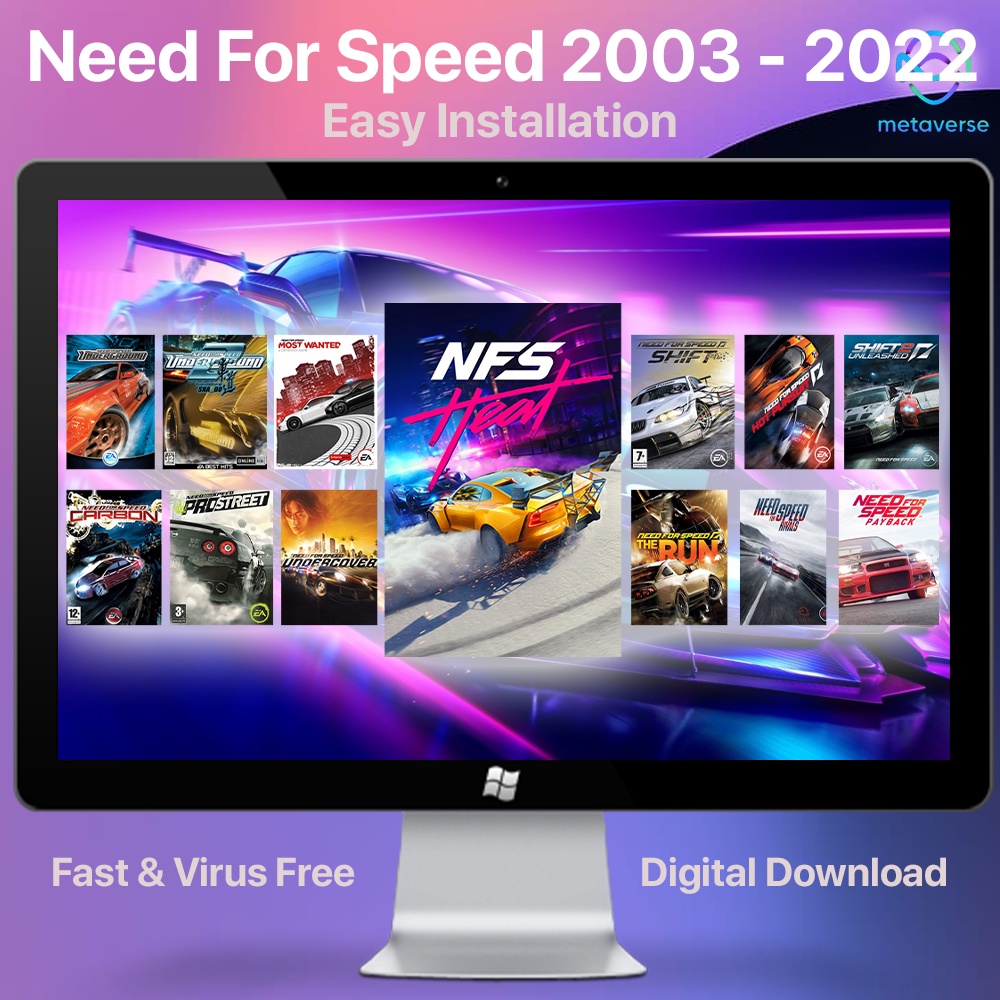 🔥PC GAME🔥 Need For Speed Complete Collection (2003 - 2022) | OFFLINE ...