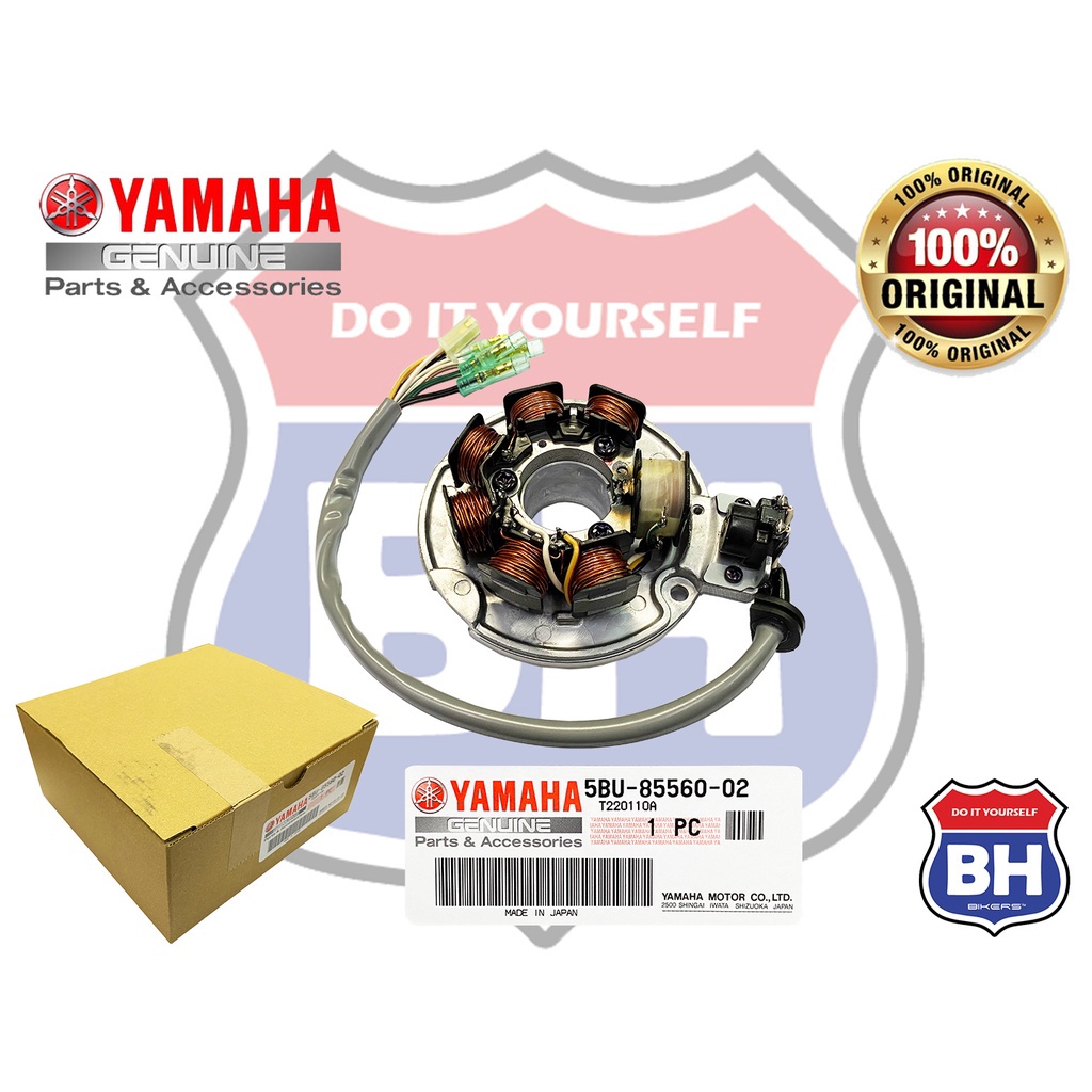 FUEL COIL / COIL MAGNET YAMAHA Y125 / Y125Z / Y125ZR PAPAN COIL STARTER 100% ORI HLY | Shopee ...
