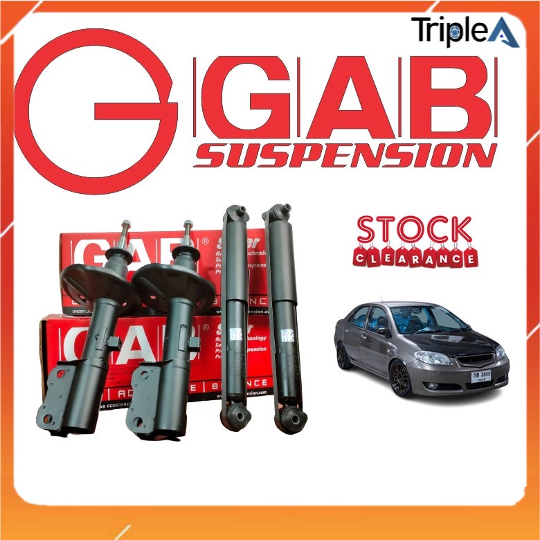 ABSORBER SET GAB FOR TOYOTA VIOS NCP42 | Shopee Malaysia