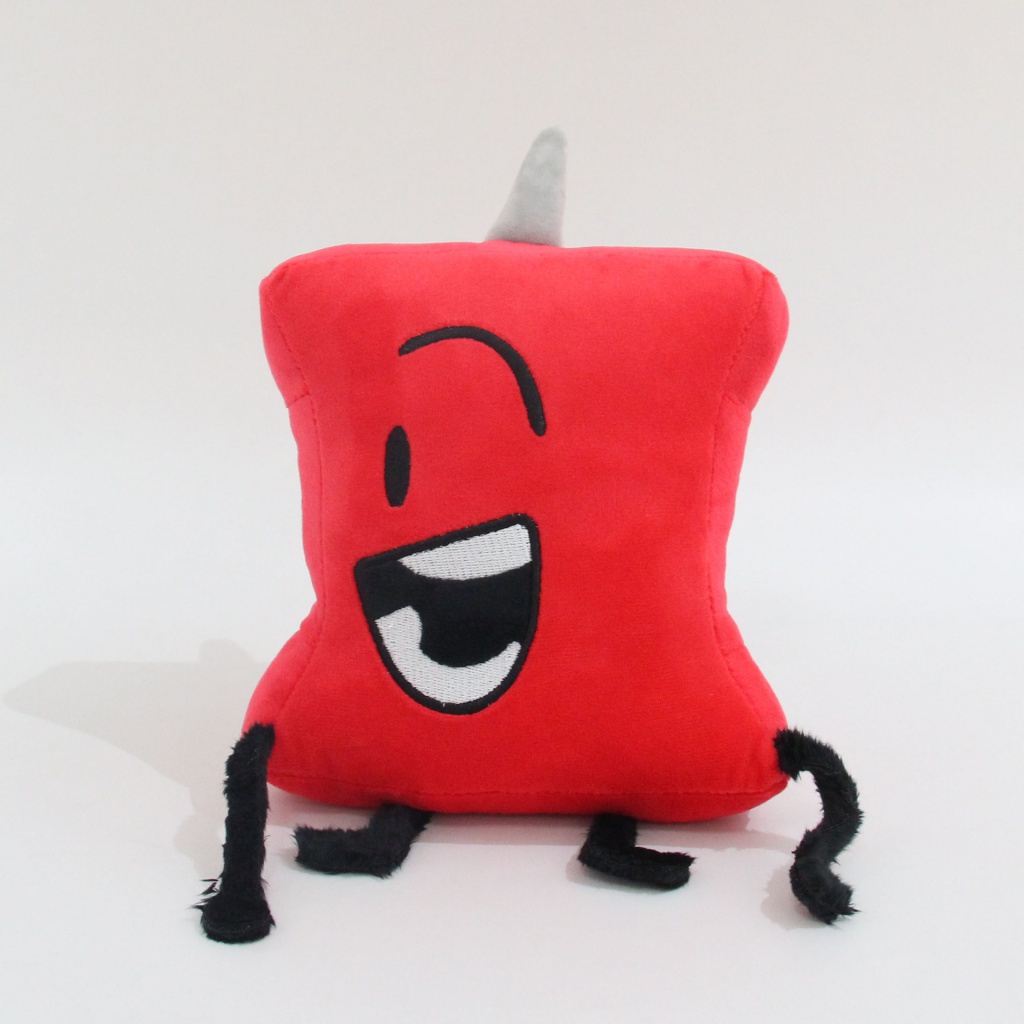 Pertempuran Untuk Dream Island Plush Doll Leafy Bunga Bunga Blok