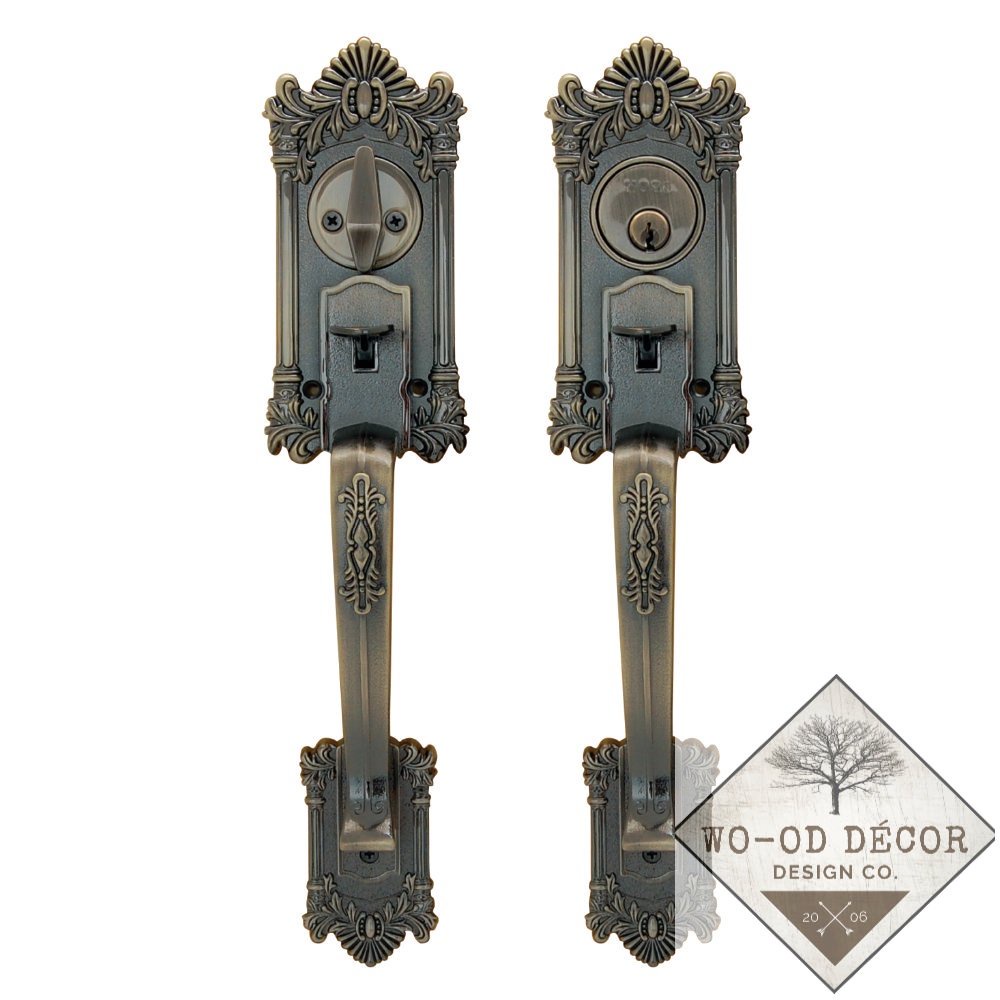 HSH-1071 SS/AB/AC HOSO Handle Set Lockset Door Lock Kunci Pintu ...