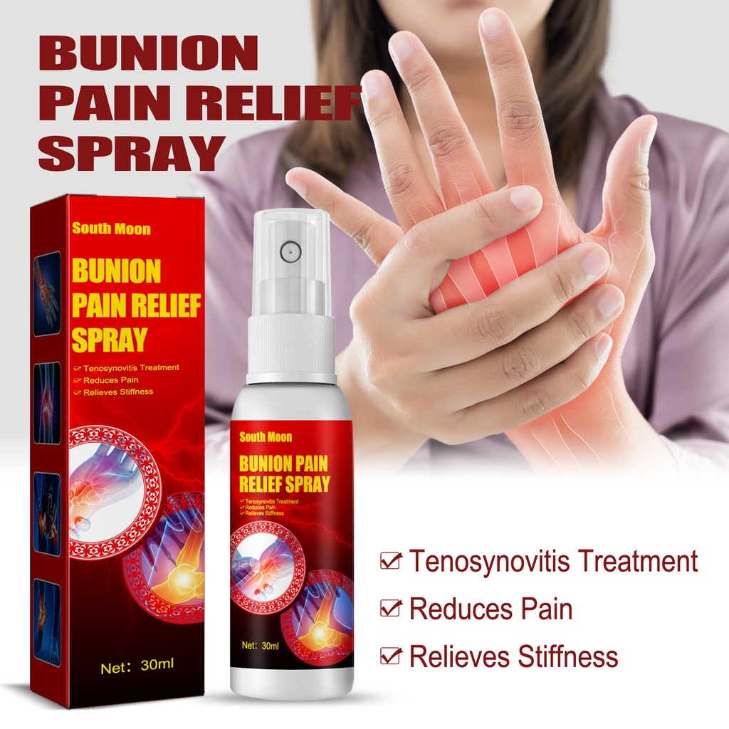 Tendon sheath pain relieving spray Joint swelling Low back pain Hand ...