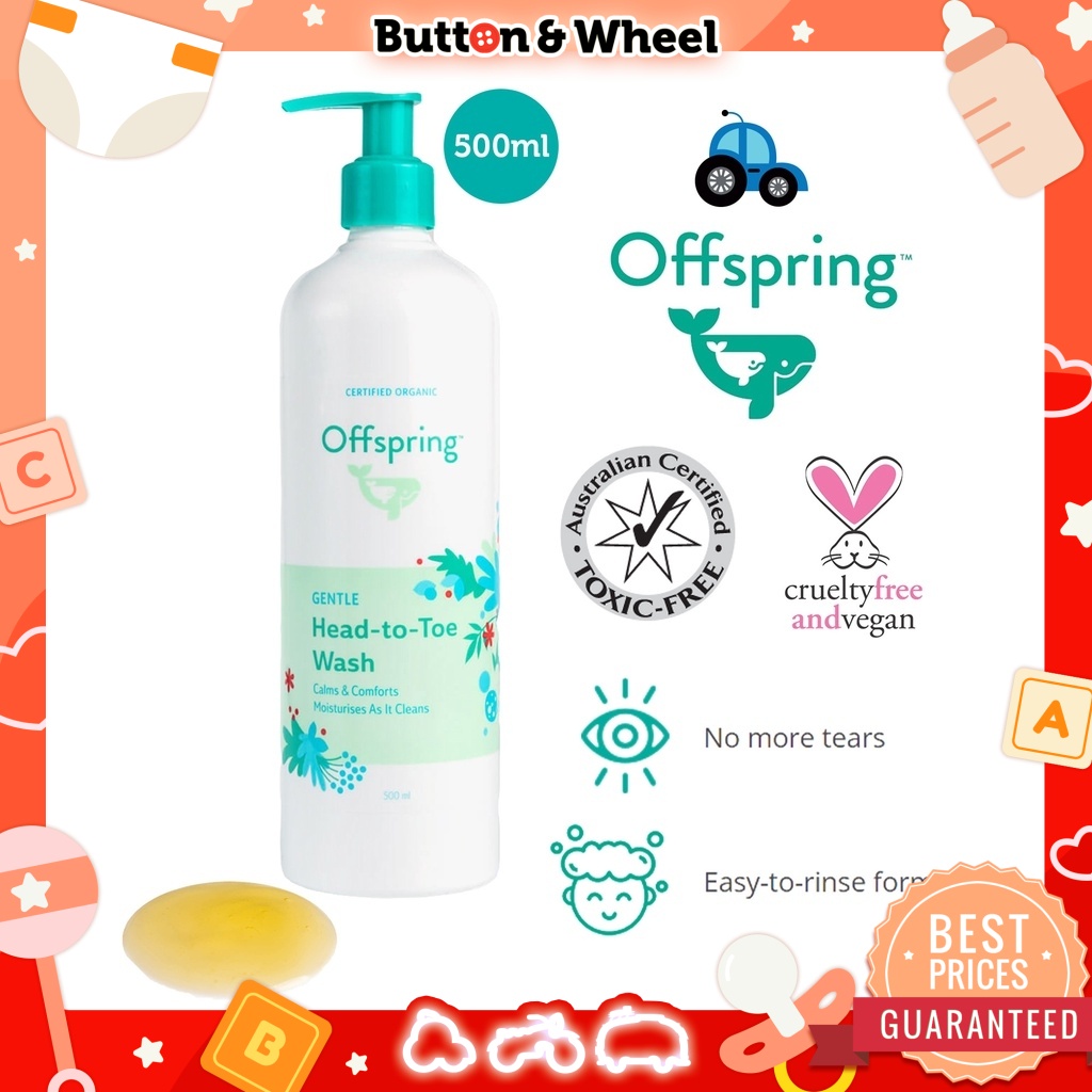 Offspring Natural Gentle Head to Toe Wash (500ml) | Shopee Malaysia