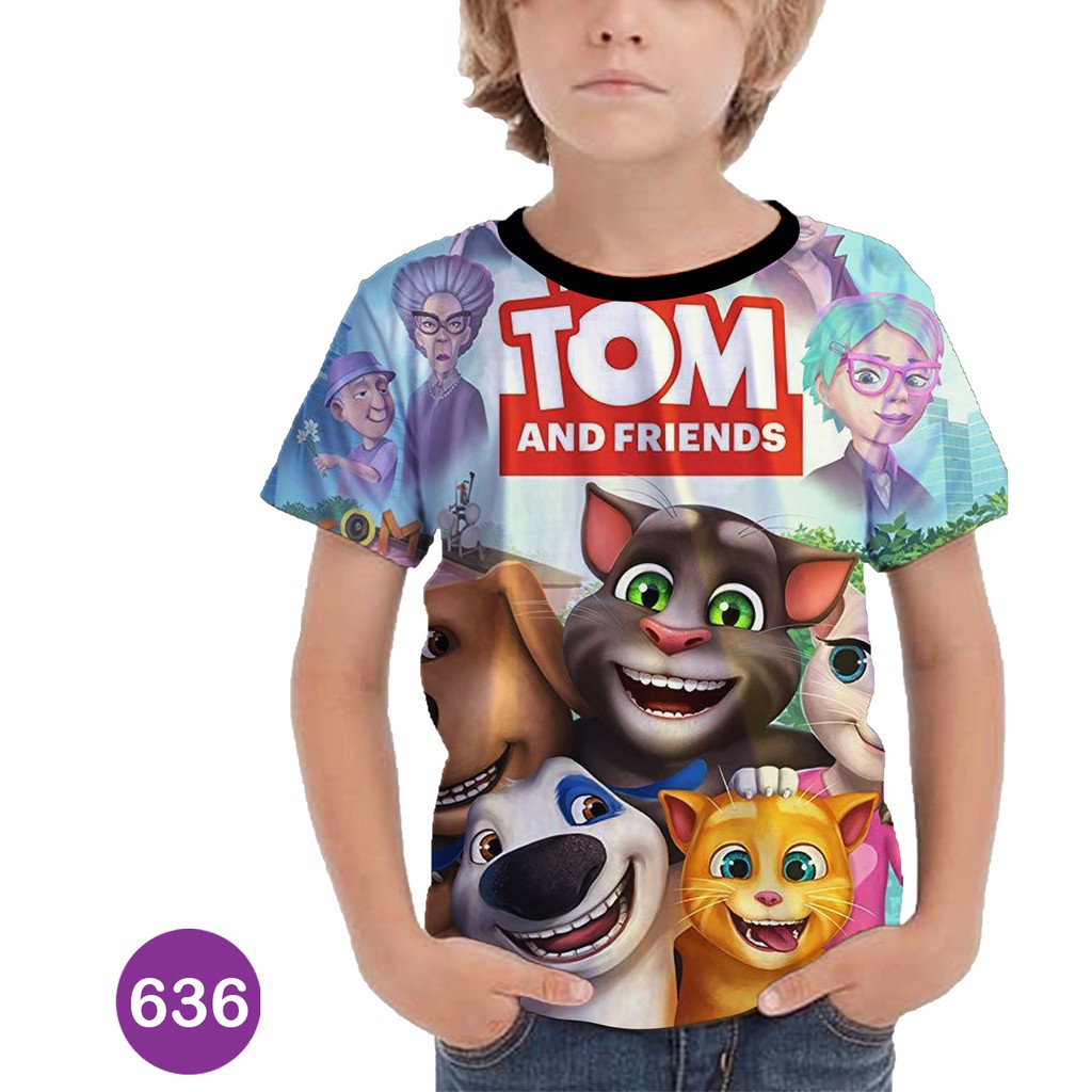 My Talking Tom 3D Clothes For Boys-636 | Baju My Talking Tom 3D Baju ...