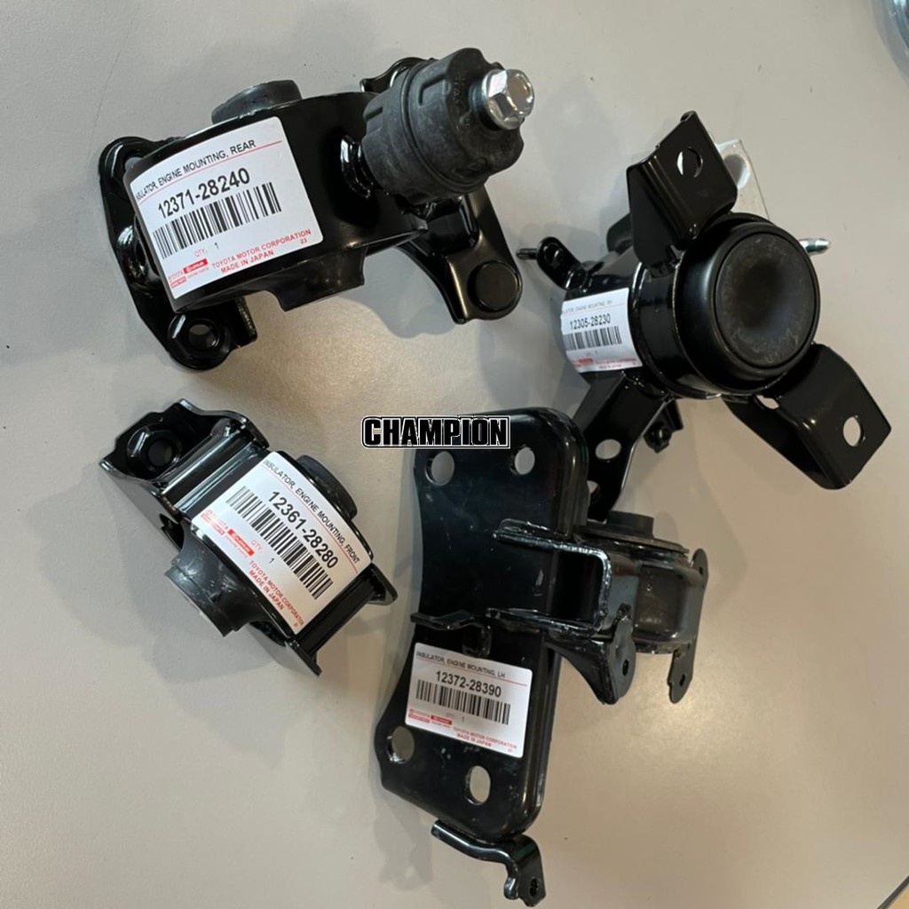 TOYOTA ENGINE MOUNTING SET FOR TOYOTA ESTIMA ACR50 2.4 2WD / 4WD ...