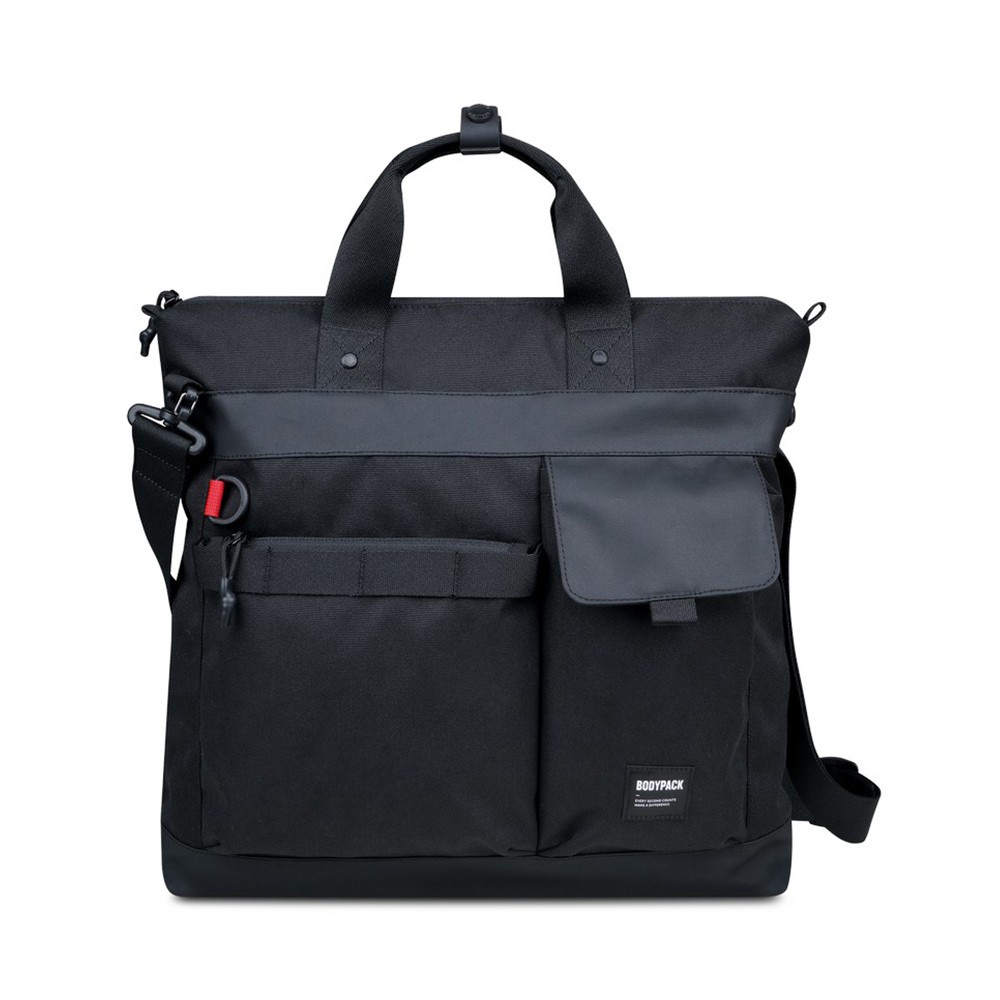 Bodypack Duncan Laptop Tote Bag - Black | Shopee Malaysia