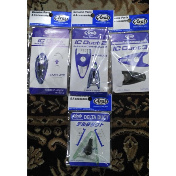 Arai duct. ic 1,2,3,4,5 & delta duct | Shopee Malaysia
