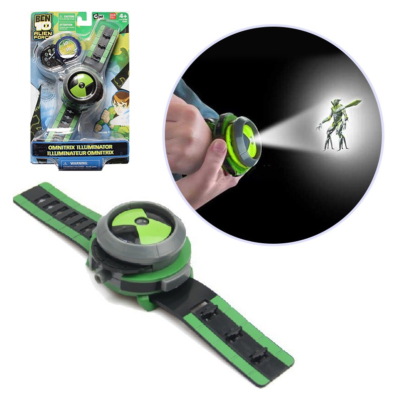 Ben Interactive 10 Alien Force Omnitrix Illuminator Watch With ...
