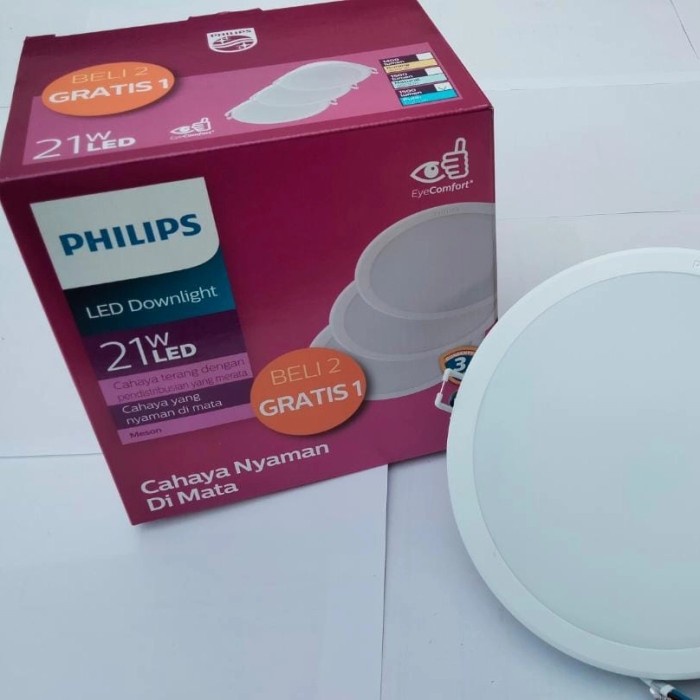 Philips Meson Led Downlight Pack 59469 7" 21W | Shopee Malaysia