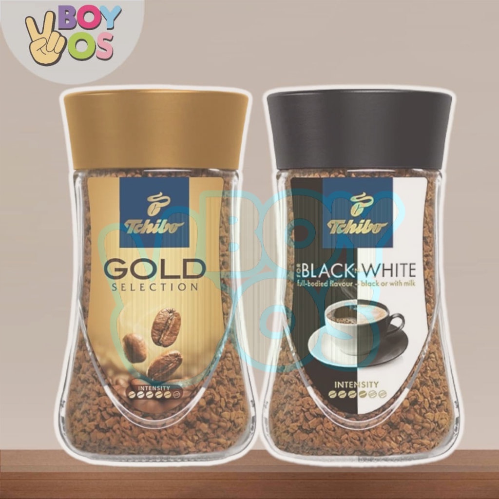 Tchibo Gold Selection Premium Instant Coffee / Black and White coffee ...