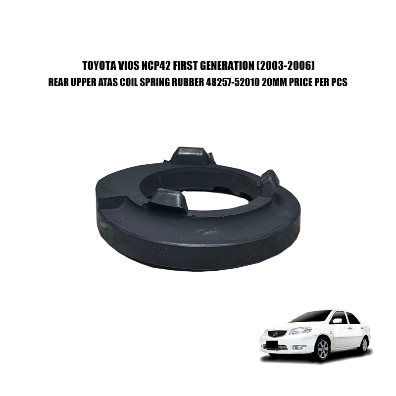 TOYOTA VIOS NCP42 FIRST GENERATION (2003-2006) REAR UPPER ATAS COIL ...