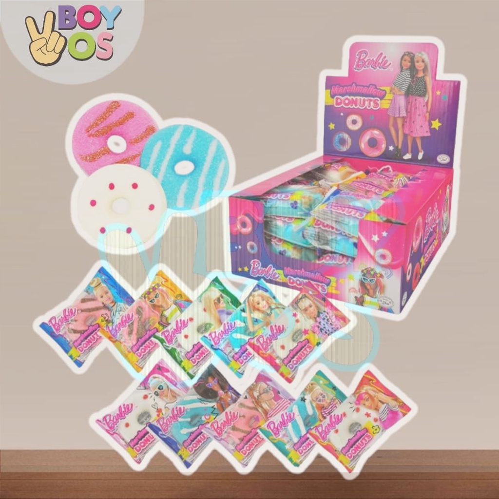 YLF Barbie Marshmallow Donuts 20g (1 Pcs) | Shopee Malaysia