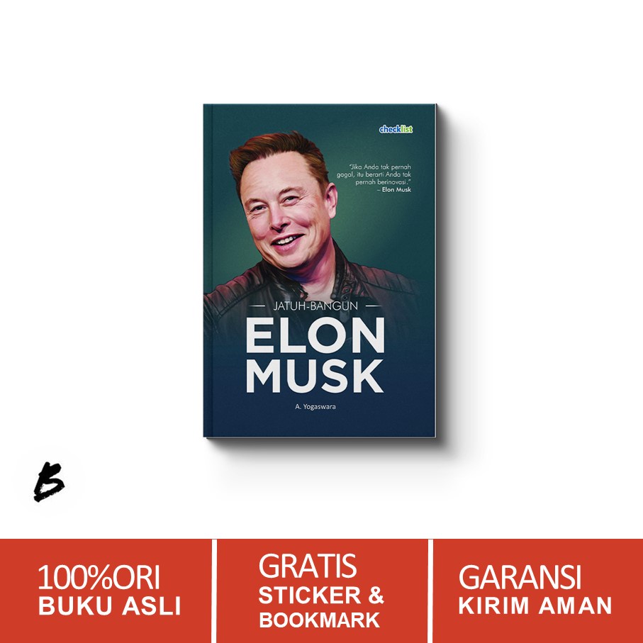 Elon Musk's Drop-Down Book - Checklist | Shopee Malaysia