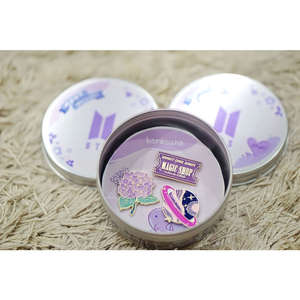 Bts ARMY Enamel PIN SET E/ Brooch BTS ARMY SET E | Shopee Malaysia