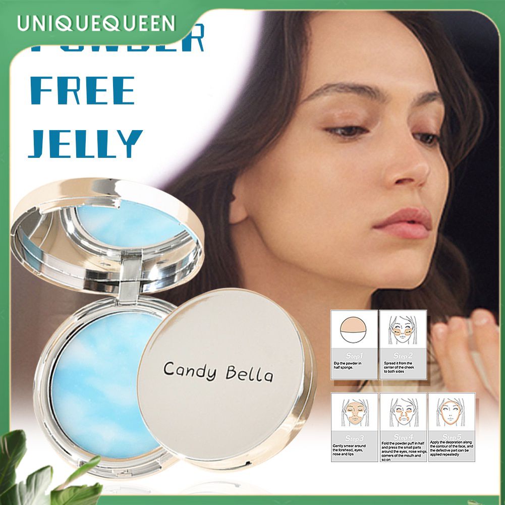 Candy Bella Oil Control Makeup Jelly Powder Natural Naked Makeup Waterproof Powder Three