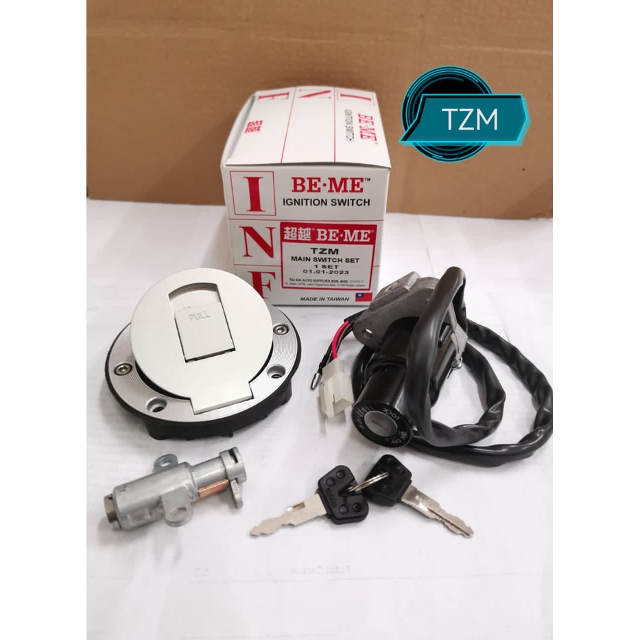 YAMAHA TZM150 TZM 150 TZM MAIN SWITCH SET SUIS LOCK SET KUNCI LOCK TZM ...