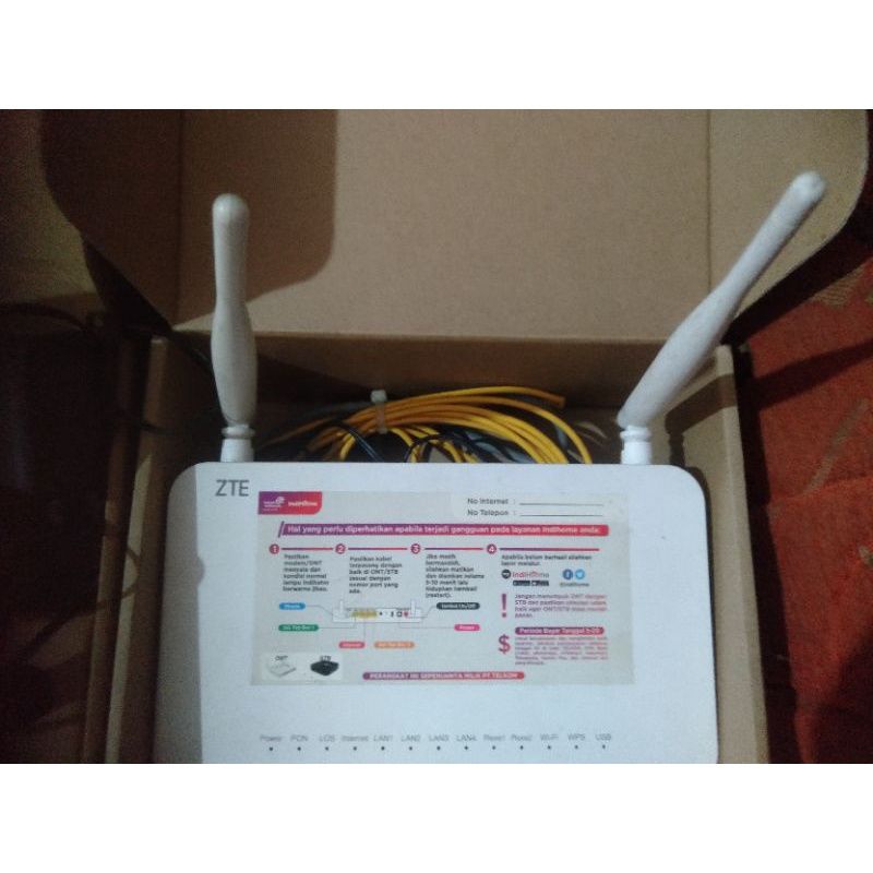[ Rp0 ZTE GPON ONT F609 V3 Router Modem Stay Use | Shopee Malaysia
