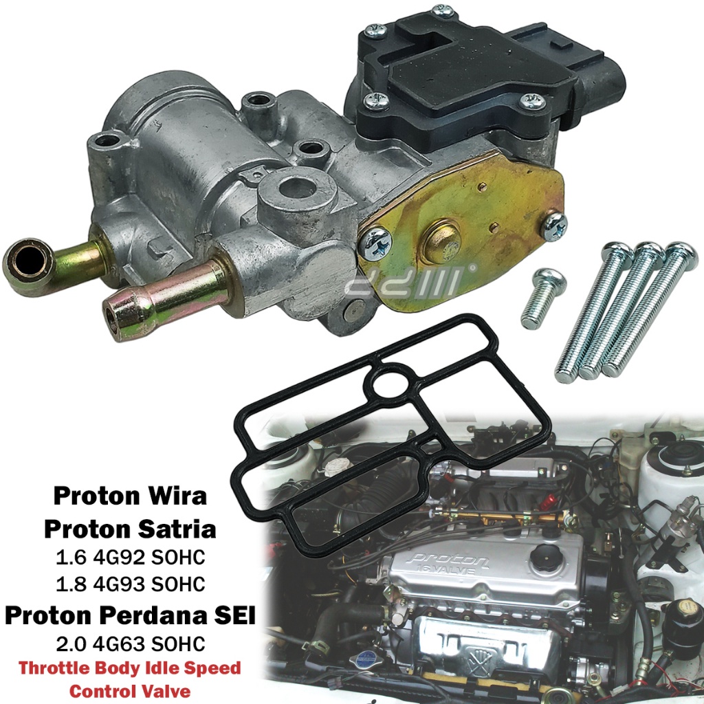 Throttle Body Idle Speed Control Valve For Proton Wira 1.6 1.8 Satria 1 ...