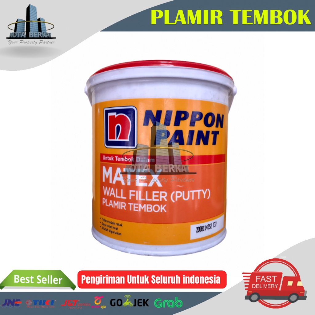 PUTTY/ PLAMIR/ MATEX PUTTY WALL FILLER 4KG | Shopee Malaysia