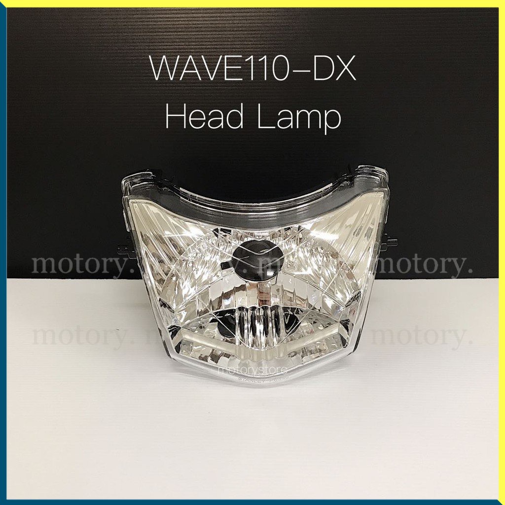 HONDA WAVE110 DX - HEAD LAMP W110DX WAVE 110 DX | Shopee Malaysia