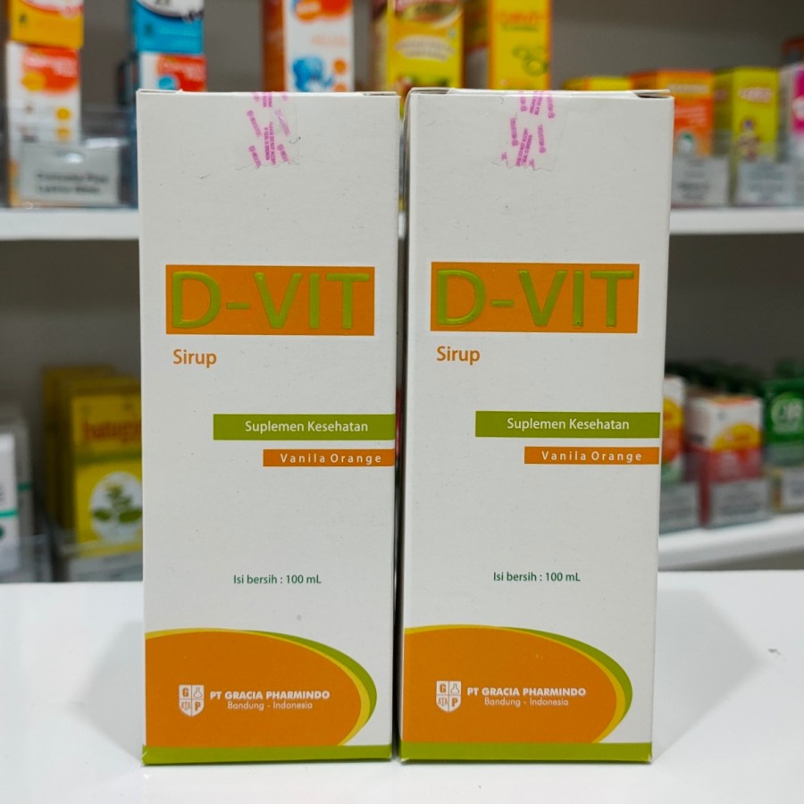 D-vit Syrup Contents 100 ml Original Medicine | Shopee Malaysia