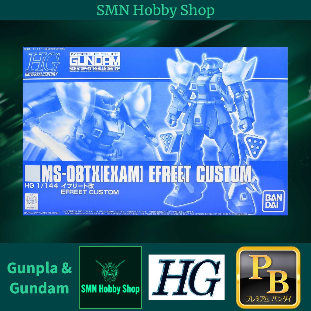 HG 1/144 MS-08TX Exam Efreet Custom Gunpla - Gundam [HGUC] (PB ...