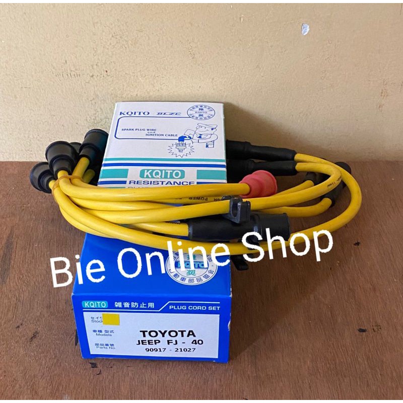 Toyota JEEP FJ 40 OLD YELLOW SPARK PLUG CABLES | Shopee Malaysia