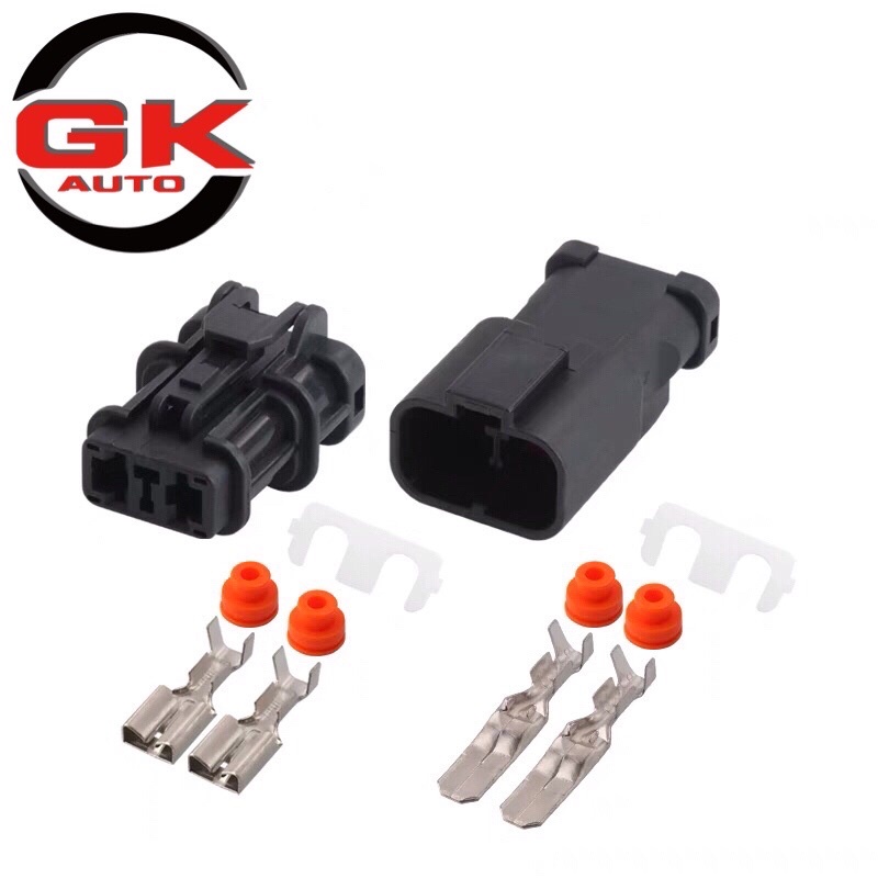 2 Pin Cooling fan connector waterproof connector | Shopee Malaysia