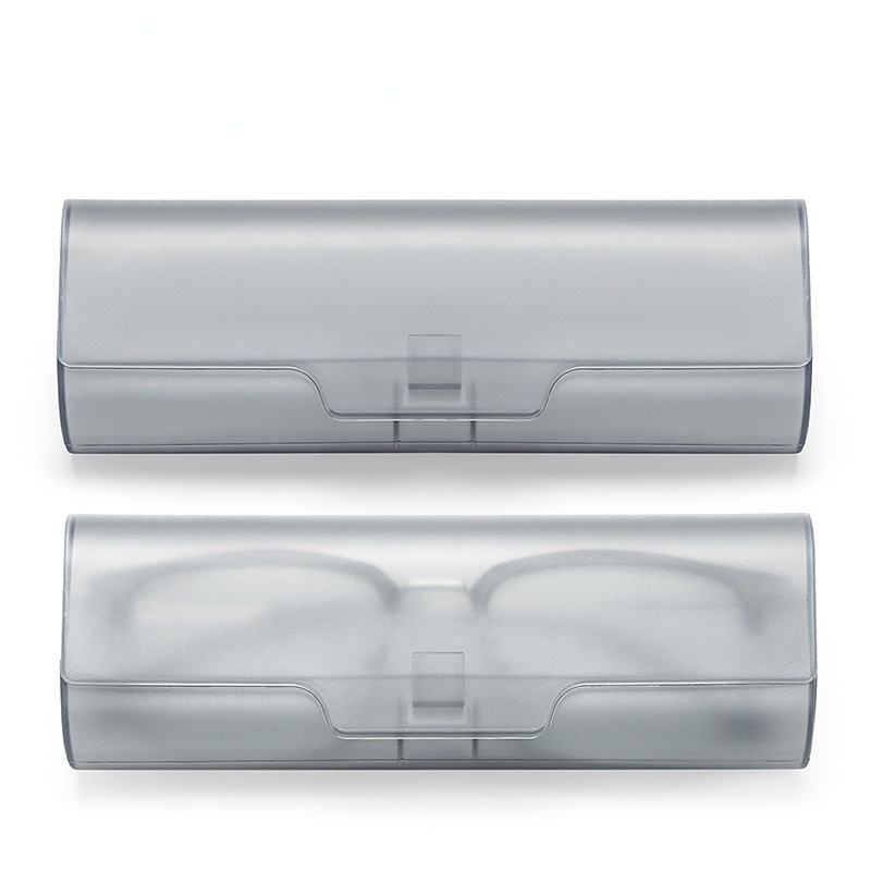 Aged Frosted Transparent Glasses Box Simple Large Frame Color ...