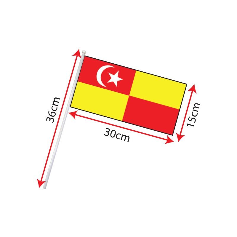 Bendera Tangan Selangor, Selangor Handhold Flag | Shopee Malaysia