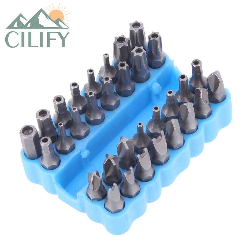 Security Tamper Proof Bit Set 33pc Torq Torx Hex Star Spanner Tri Wing ...