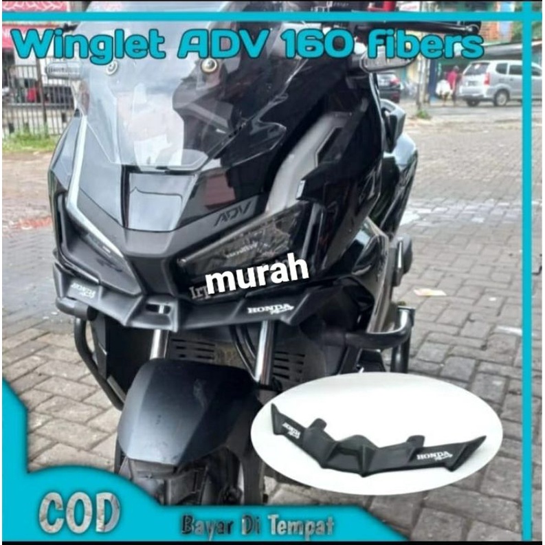 Accessories ADV150 ADV 160 ADV FRONT WINGLET | Shopee Malaysia