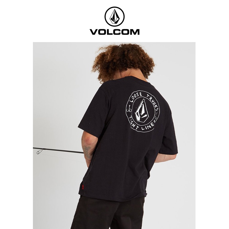 VOLCOM Diamond Outdoor Summer Short Sleeve T-Shirt New Summer Men's ...