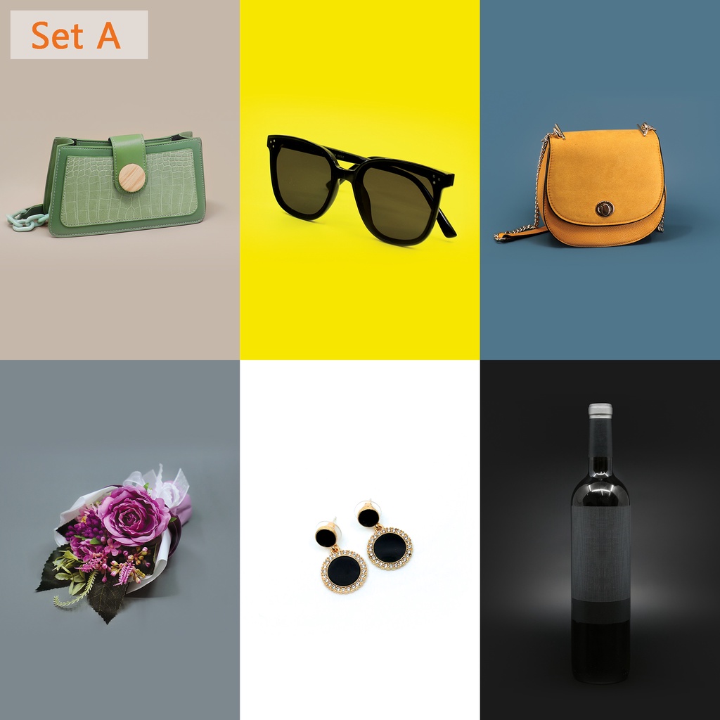 Orangemonkie 29x15 inch, Extra Backdrop Set 6 Color (Photography ...