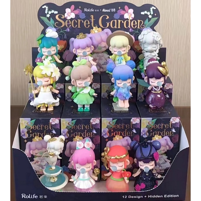 Original Nanci Secret Garden Series Blind Box Toys Model Confirm Style ...