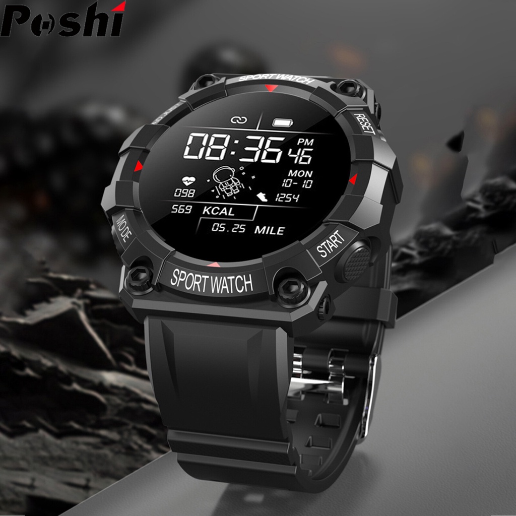 POSHI Smart Watch for Men Waterproof Diving Fitness Sport Watches Women ...