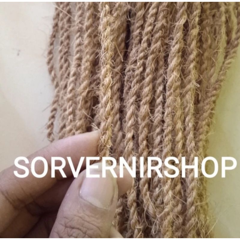 Small Size Coconut Coir Mining Rope 3mm Hand Craft Rope | Shopee Malaysia