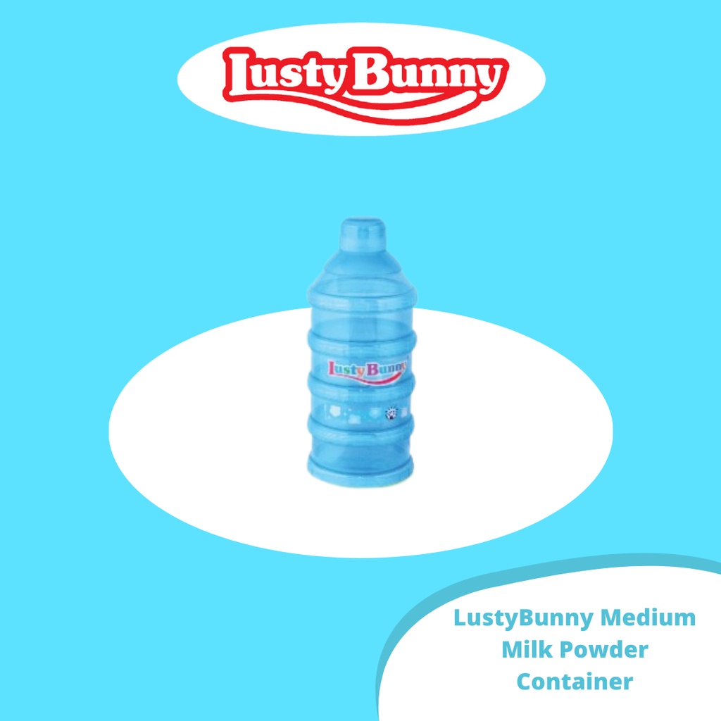 Lusty Bunny Milk Container 4 Layer Travel Baby Milk Powder Container ...