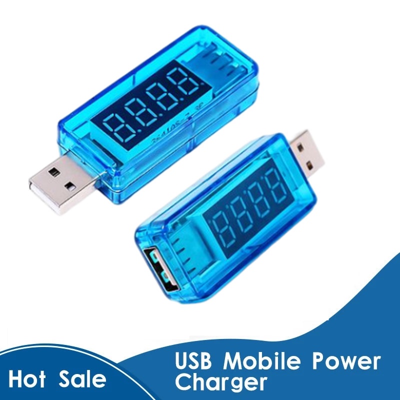 USB Tester Current Voltage Charger Capacity Tester Volt Current Meter ...