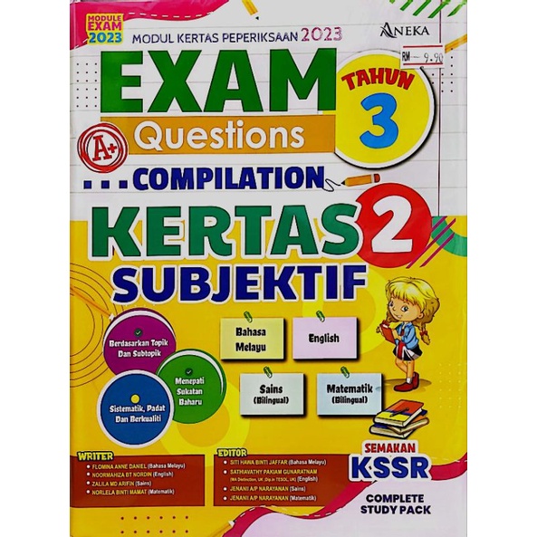 BUKU LATIHAN - MODUL KERTAS PEPERIKSAAN 2023 / EXAM QUESTIONS ...