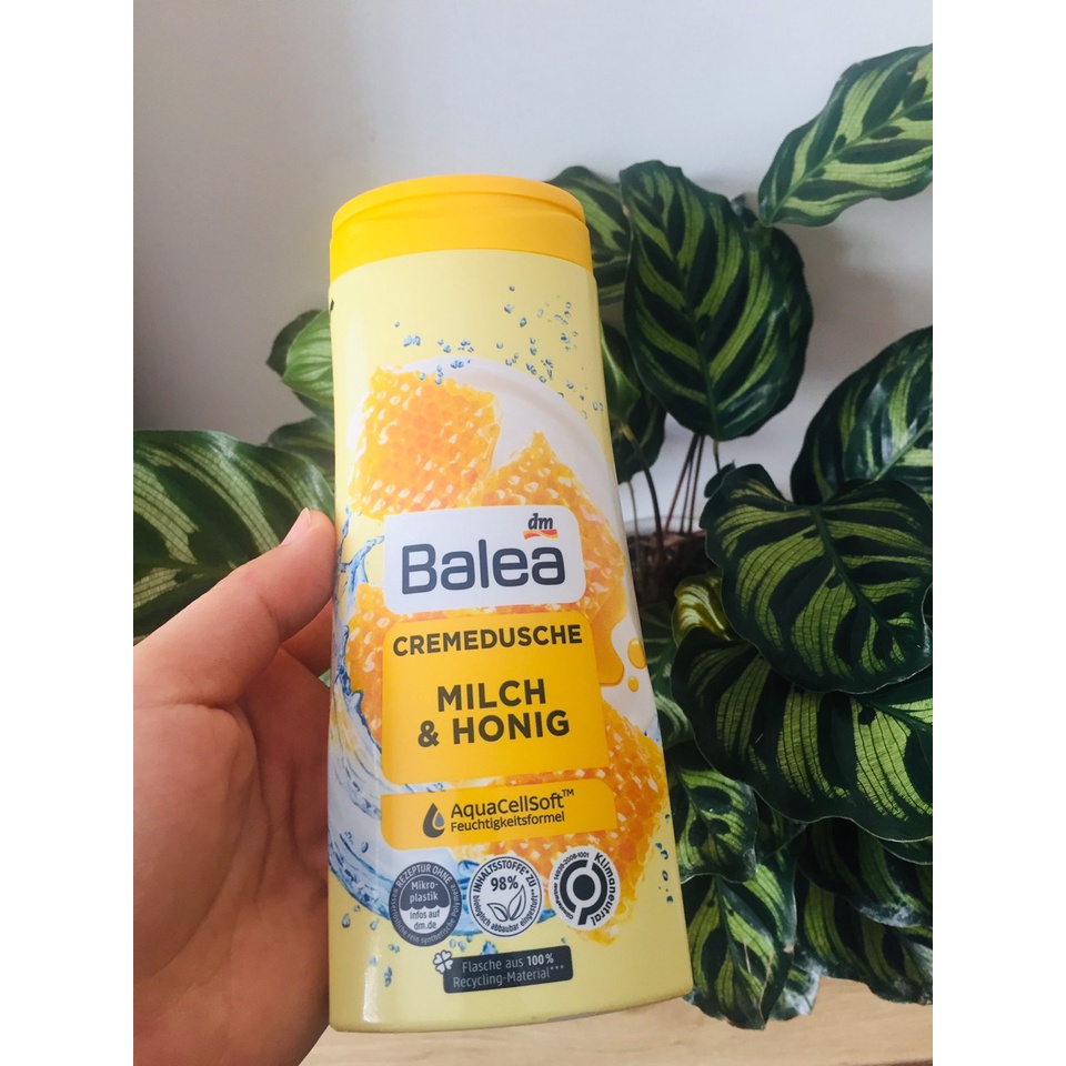 Balea DM Germany Shower Gel Milk & Honey 300ML | Shopee Malaysia