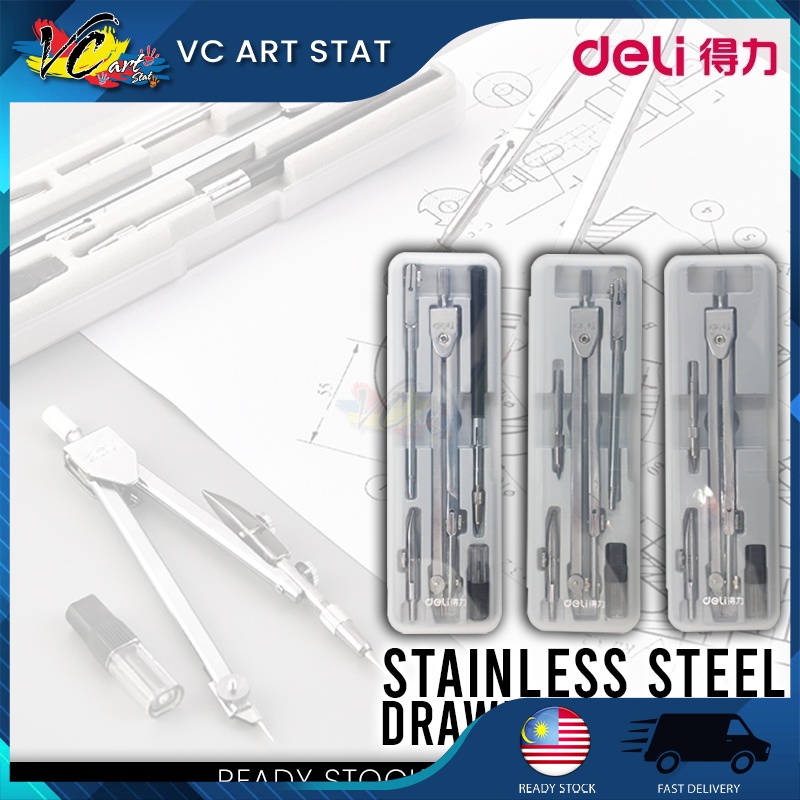 Deli Metal Compass Set 8603/8604/8605 (Replacement to Bofa Set ...