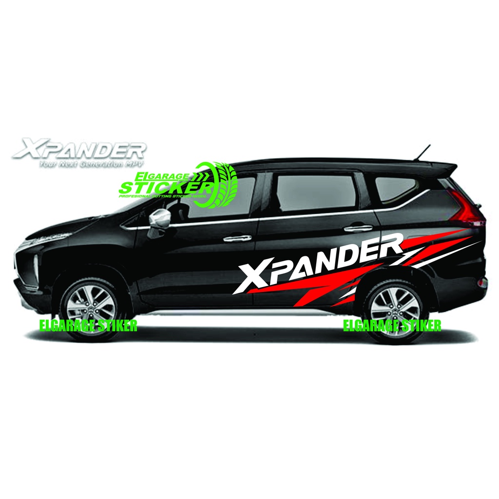 Xpander Car Sticker cutting striping Sticker Variation Of The Newest ...