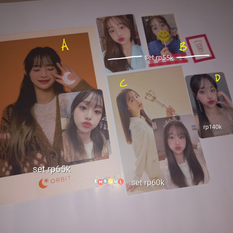 [ON Hand] Chuu LOONA Official Photocard - 1st Anniv, Summer Package ...