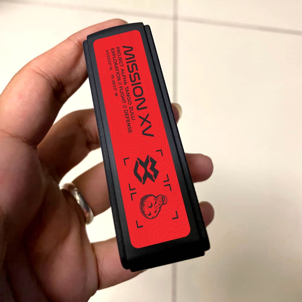 (Ready Stock) DotAI0 - Missi0n XV Style Side Deco Sticker / Butt Protector (Astronaut Panda ...