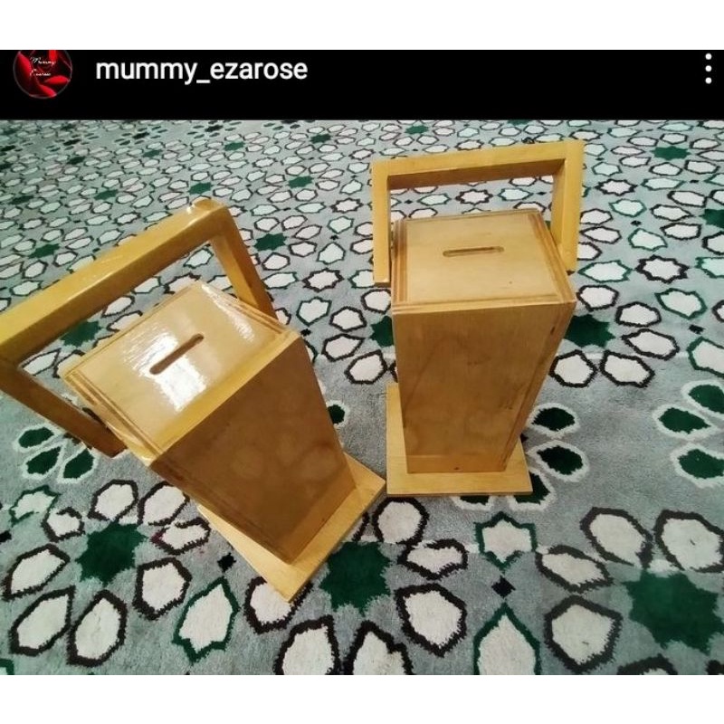 TABUNG KAYU (INSPIRED BY SEDEKAH SUBUH) | Shopee Malaysia