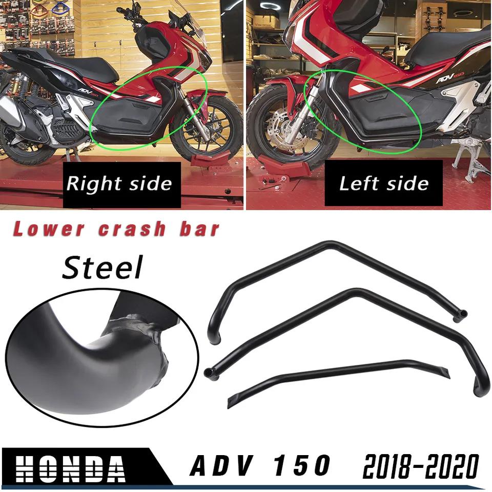 for 2018-2020 Honda ADV 150 2019 Lower Engine Frame Protector Crash Bar Engine Tank Guard Bumper ...
