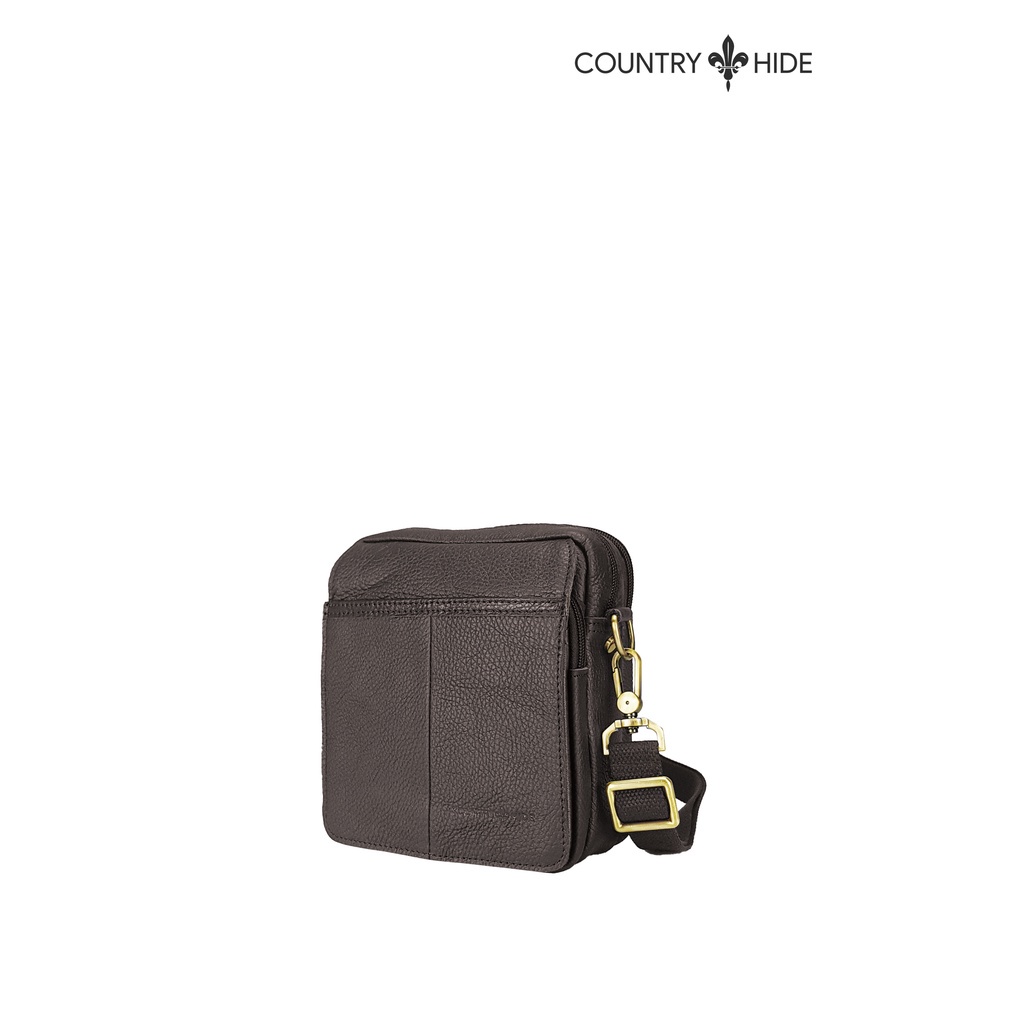 COUNTRY HIDE BASIC Top Grain Cowhide 2-IN-1 Crossbody Small Sling Bag ...
